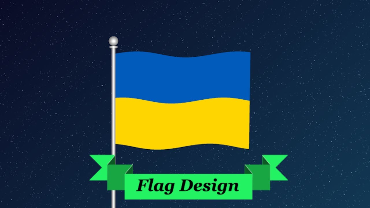 WATCH : A brief history of Ukraine's flag design | UkieDaily.com
